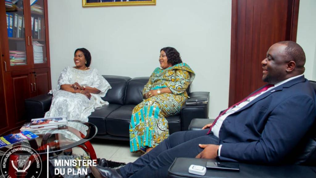 RDC : auprès du vice-ministre du Plan, Fifi Masuka évalue l'évolution ...